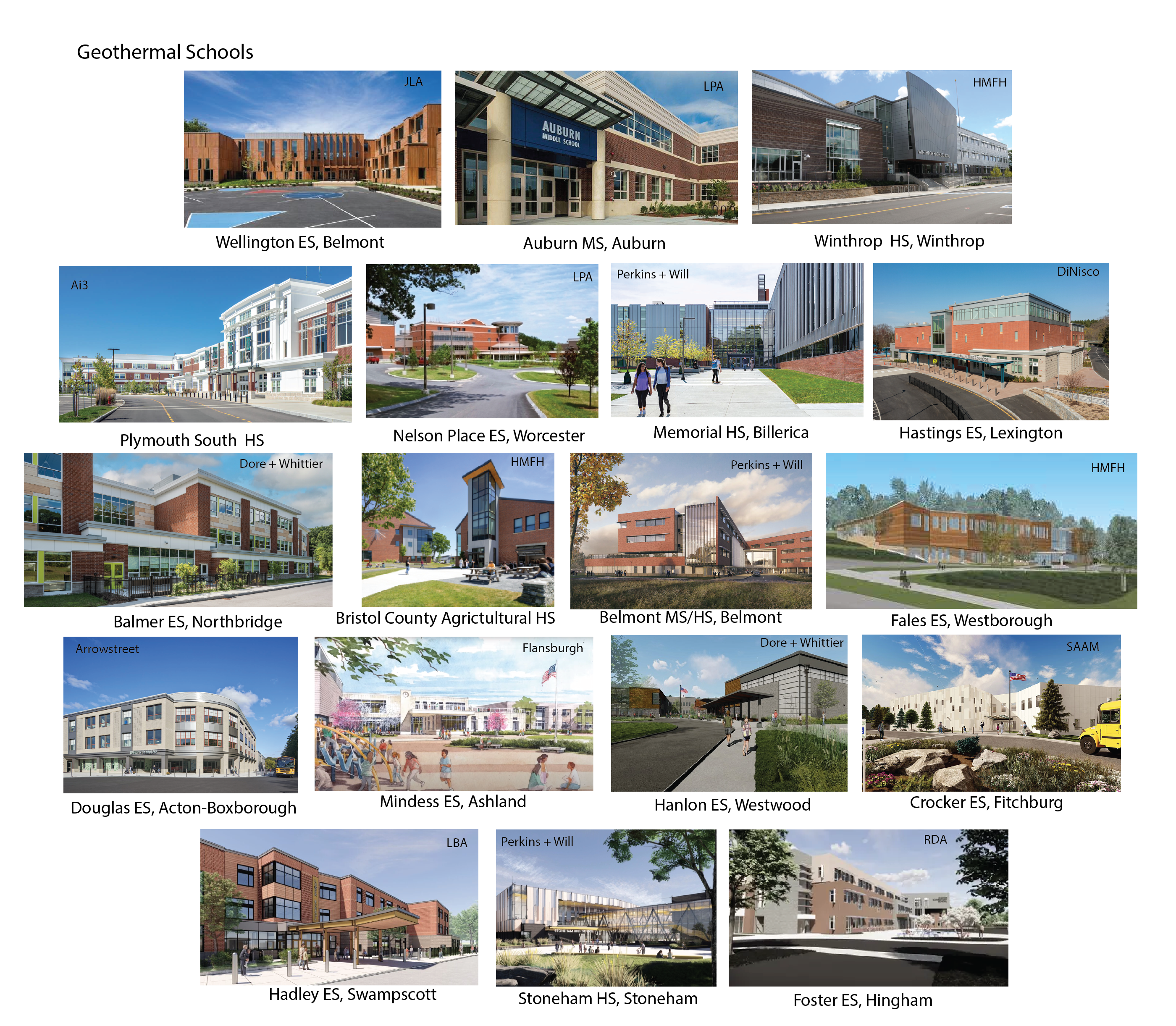 Geothermal Schools | Massachusetts School Building Authority
